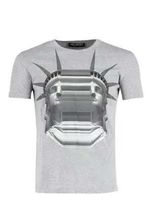 Neil Barrett Cotton T-shirt - Grey