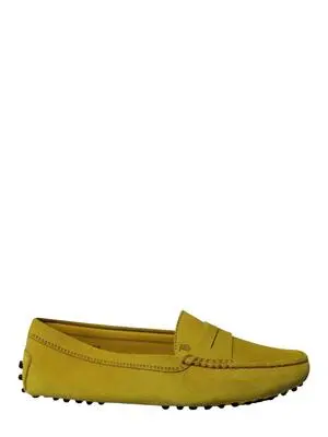 TOD'S City Gommino Penny-bar Loafers - Yellow