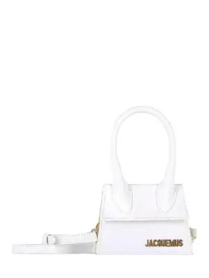Jacquemus Le Chiquito Leather Mini Bag - White