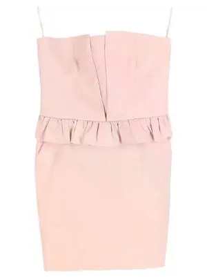 Red Valentino Mini Ruffled Dress - Pink