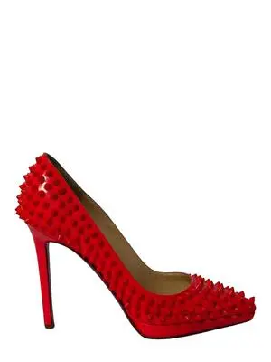 CHRISTIAN LOUBOUTIN Spike-embellished Pumps - Red