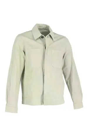 Mr P. Cotton Overshirt Jacket - Neutrals