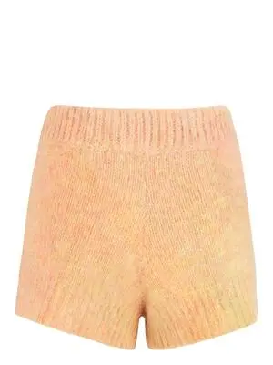 REMAIN BIRGER CHRISTENSEN Knitted High-Waist Shorts