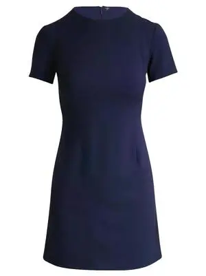 Theory Short-sleeve Mini Dress - Blue