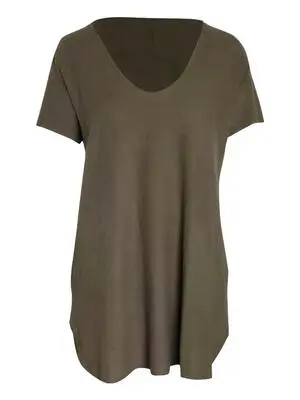 REFORMATION Scoop-neck Short-sleeve T-shirt - Green