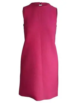 Victoria Beckham Crew-neck Sleeveless Dress - Pink