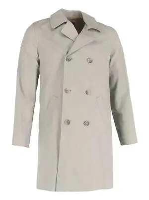 A.p.c. Double-breasted Coat - Neutrals