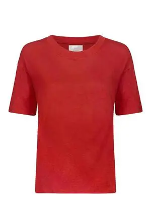 Loulou De Saison Ribbed T-shirt - Red