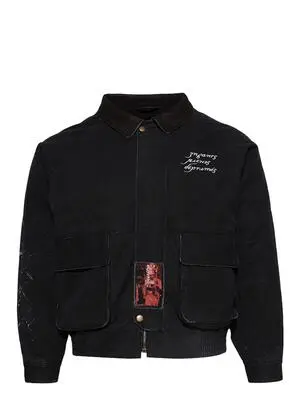 Enfants Riches Déprimés Constructivist Hunting Jacket - Black