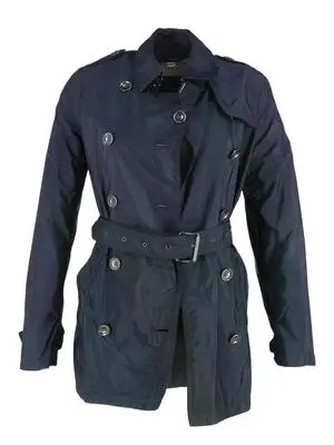 Burberry Double-breasted Jacket - Blue