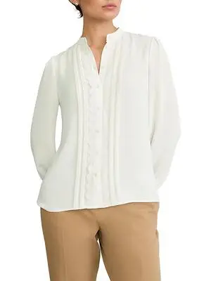 HOBBS LONDON Dominica Blouse - True Ivory