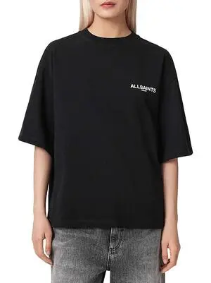ALLSAINTS Halis Amelie Graphic Tee - Black