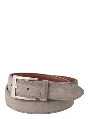 JACK OF SPADES Italian Sueded Calfskin Belt