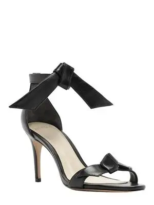 ALEXANDRE BIRMAN Clarita High-heel Bow Sandals - Black