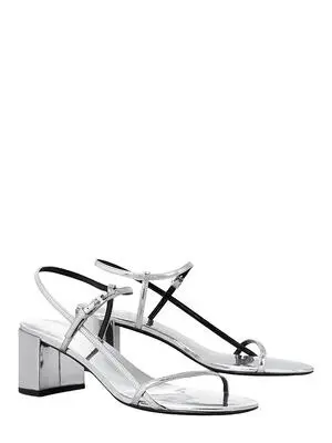 Tory Burch Gigi Sandals - Silver