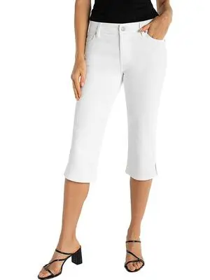 LIVERPOOL Mid-rise Capri Jeans - Bright White