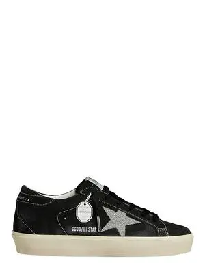 GOLDEN GOOSE Hi Star Spur Sneakers Black/silver