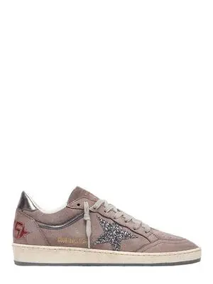 GOLDEN GOOSE Ball Star Suede Sneakers - Lavander
