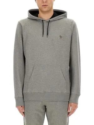 Paul Smith Sweatshirt With Logo - Grey