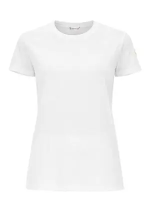 Moncler T-shirt With Logo - White