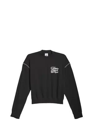 Adidas Santa Monica Crewneck Sweatshirt - Black