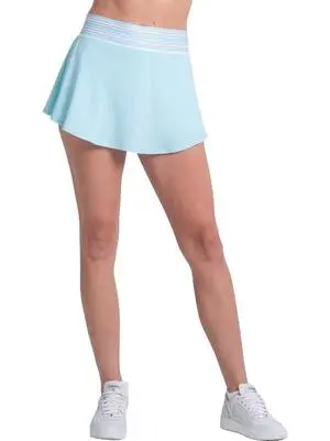 Lucky In Love High-waisted Riviera Skirt - Blue