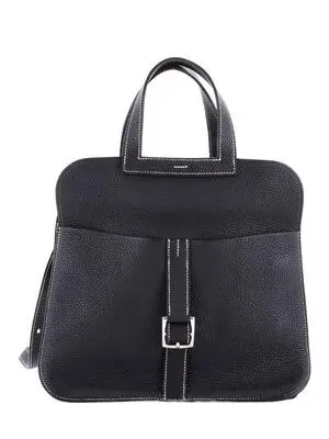 HERMES Halzan Bag Clemence 31 - Noir