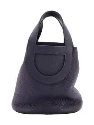 Hermès In-the-loop Bag Clemence With Swift 18 - Black
