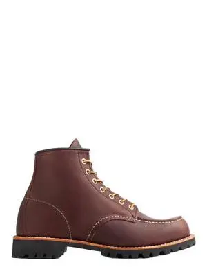 Red Wing Roughneck Leather Boots - Briar Oil Slick