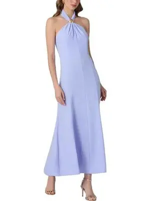 Shoshanna Midnight Keller Crepe Dress - Lilac