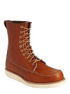 Red Wing 8-inch Classic Moc® Legacy Leather Boots - Brown