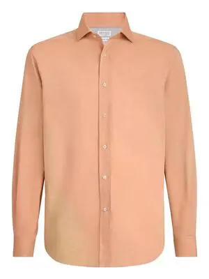 Brunello Cucinelli Button-up Shirt - Orange