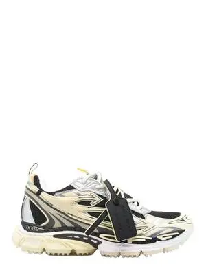 Off-White Lace-up Rubber Trainers - Neutrals