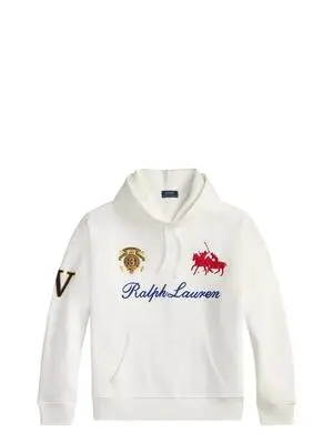 Polo Ralph Lauren Logo-embroidered Hoodie - White