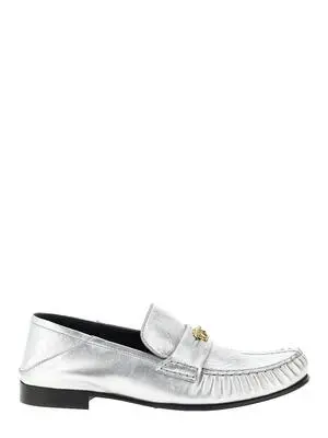 Versace La Medusa Loafers - Silver