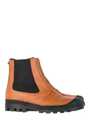 Loewe Leather Chelsea Boots - Brown
