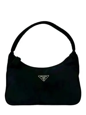 Prada 2000-2013 Mini Tessuto Sport Shoulder Bag - Black