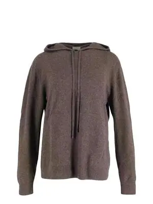 Dries Van Noten Hooded Wool Sweater - Brown