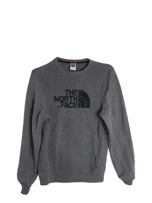 The North Face Embroidered Logo Crewneck Sweatshirt - Grey
