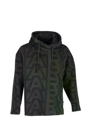 Marc Jacobs Logo-print Drawstring Hoodie - Brown