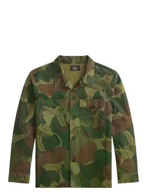 Ralph Lauren Buttoned Camouflage Shirt - Green