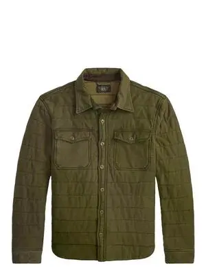 Ralph Lauren Quilted-pattern Shirt - Green