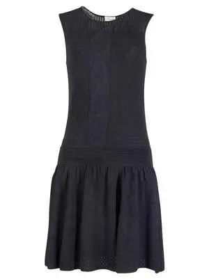 TEMPERLEY LONDON Acacia Knitted Dress - Black