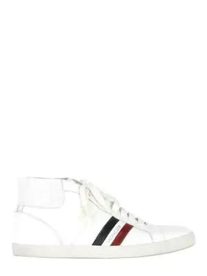 Moncler Monte Carlo Striped High Top Trainers - White