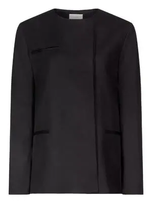 Loulou De Saison Bono Asymmetric Jacket - Black