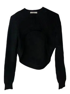 Givenchy Long-sleeve Round-neck Sweater - Black