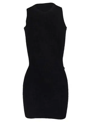 Alexander McQueen Mini Textured Dress - Black