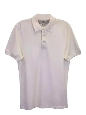 Brunello Cucinelli Short-sleeve Polo Shirt - White