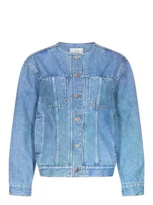 Loulou De Saison Rima Patch-pocket Jacket - Blue