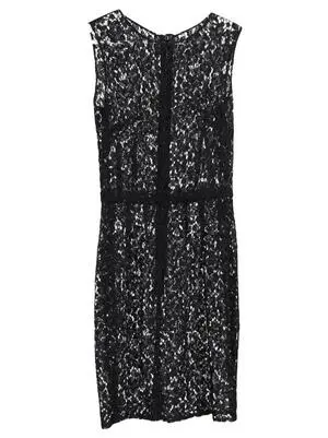 Dolce & Gabbana Lace Sleeveless Dress - Black
